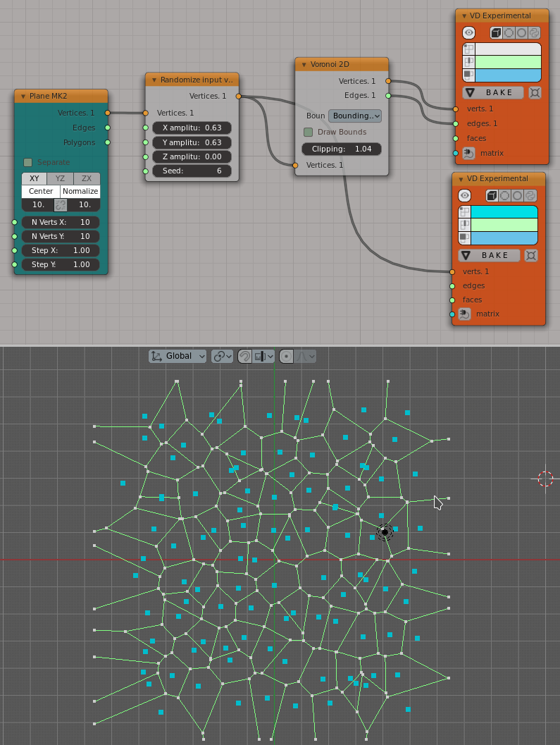 Voronoi 2D Node — Sverchok 1, 2, 0 documentation