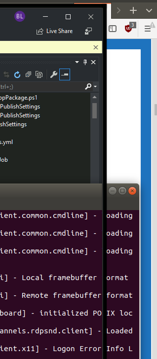 X11 Client Black Border around remoteapp window that appears on all workspaces · Issue #4846 ...