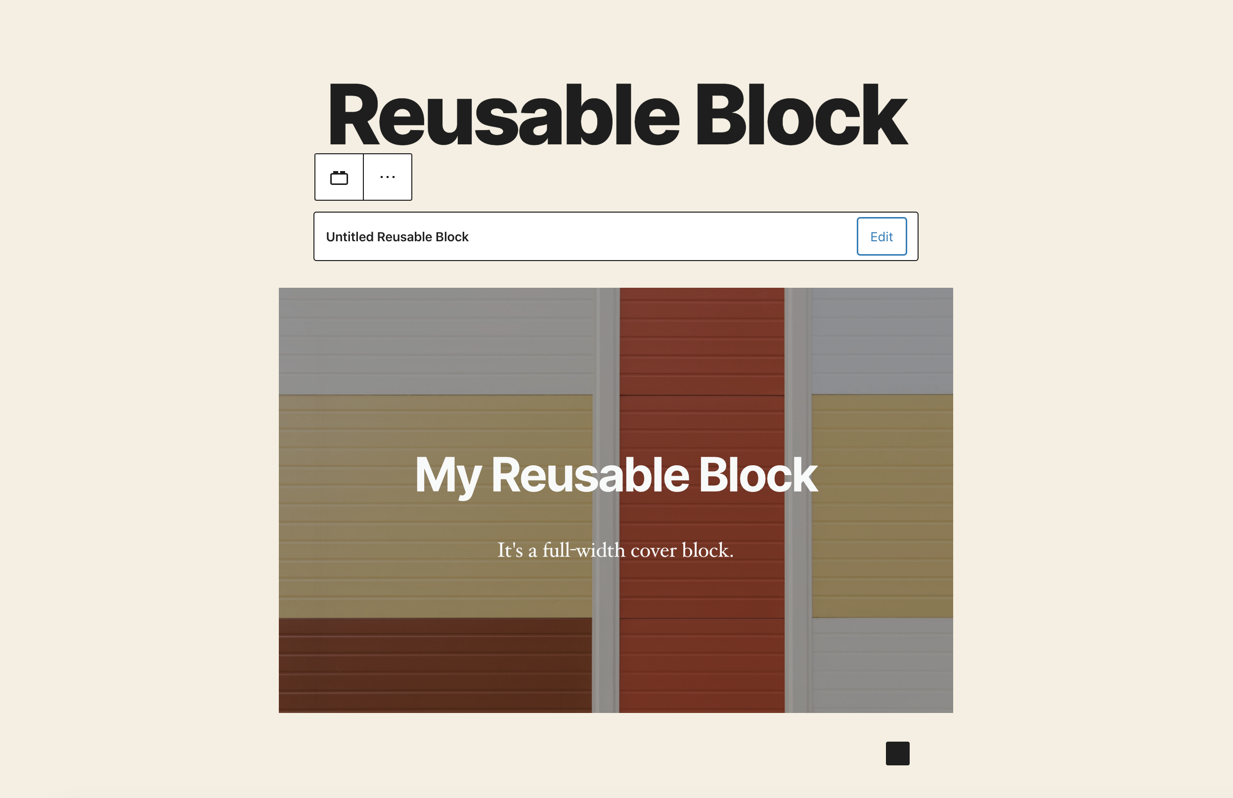 Reusable Blocks: Blocks should be resized in the editor when you make ...