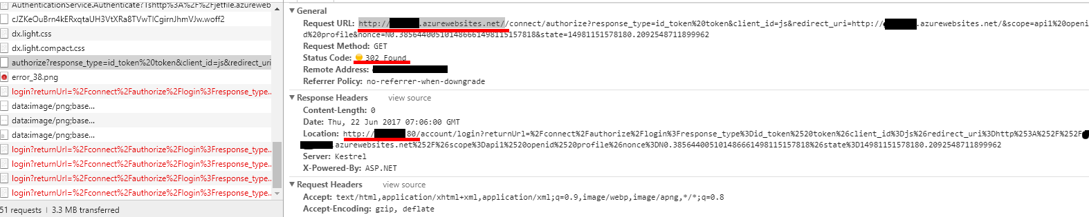 302 redirect on login to wrong URL · Issue #1271 · DuendeArchive/IdentityServer4 · GitHub