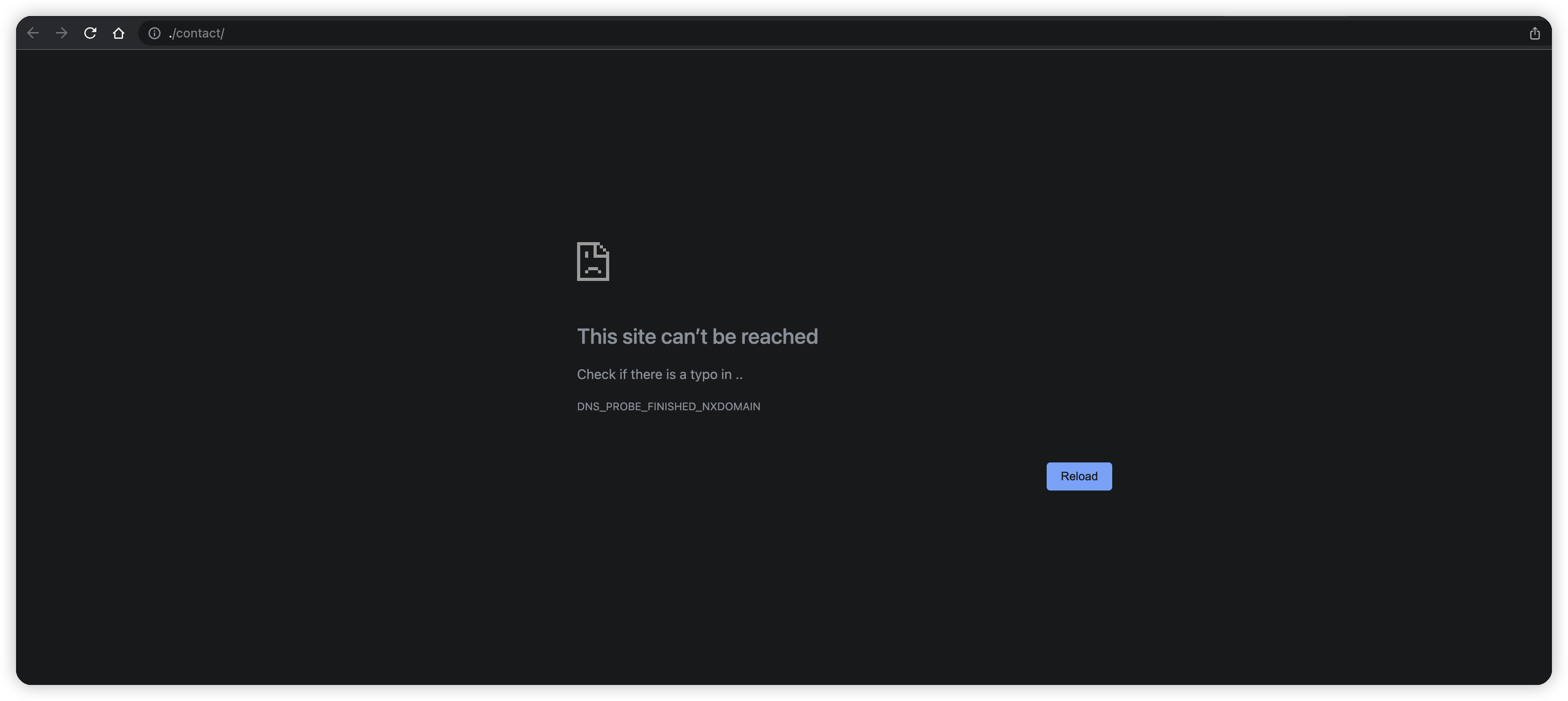 It's not a multisite issue, it's how browsers interpret relative addresses. Try using `./contact ...