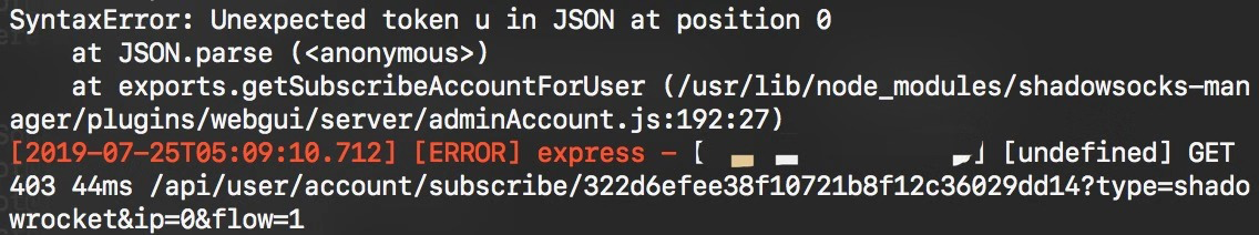 当勾选显示流量信息时，无法访问ss订阅链接 · Issue #598 · shadowsocks/shadowsocks-manager · GitHub