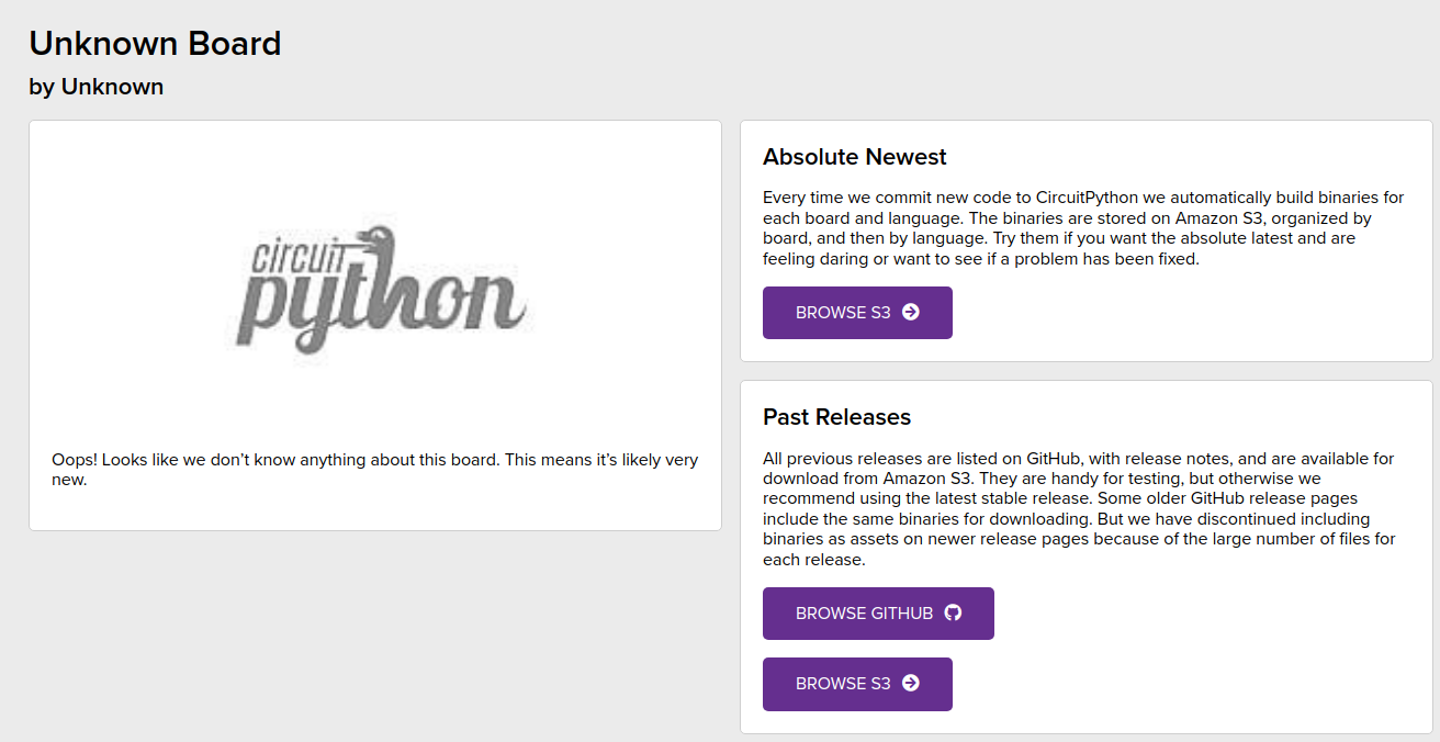 Make new unknown boards more accessible · Issue #786 · adafruit/circuitpython-org · GitHub