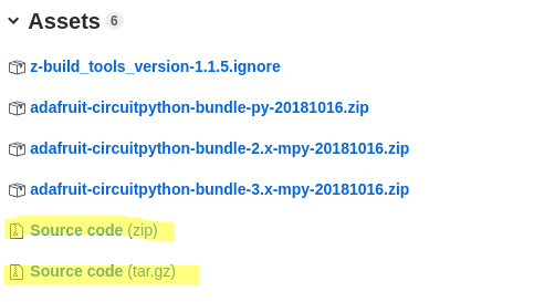 Consistent naming of archive files? · Issue #100 · adafruit/Adafruit_CircuitPython_Bundle · GitHub