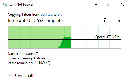 Copying UF2 fails on Windows 7 and 10 · Issue #46 · adafruit/Adafruit_nRF52_Bootloader · GitHub