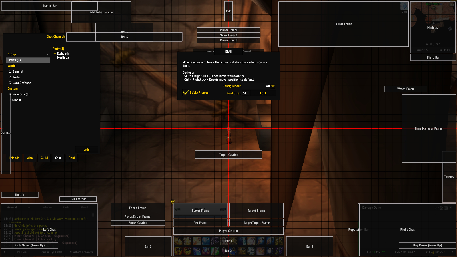 Raid/Party Frames disappared all together · Issue #279 · ElvUI-TBC ...