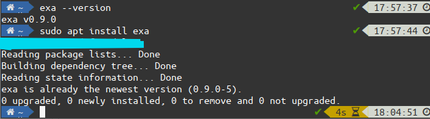 Should installation via package installer give version `v0.9.0`? · Issue #931 · ogham/exa · GitHub