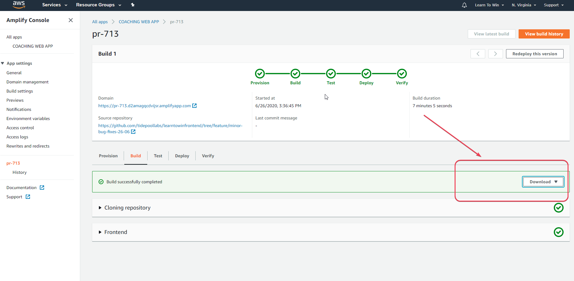 Build failure on amplify · Issue #788 · aws-amplify/amplify-hosting · GitHub