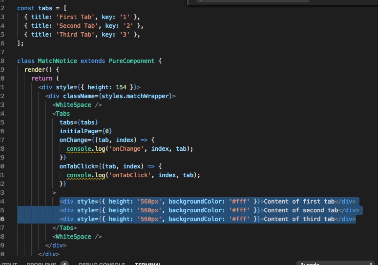 Tabs里面的div没有被渲染 · Issue #3355 · ant-design/ant-design-mobile · GitHub
