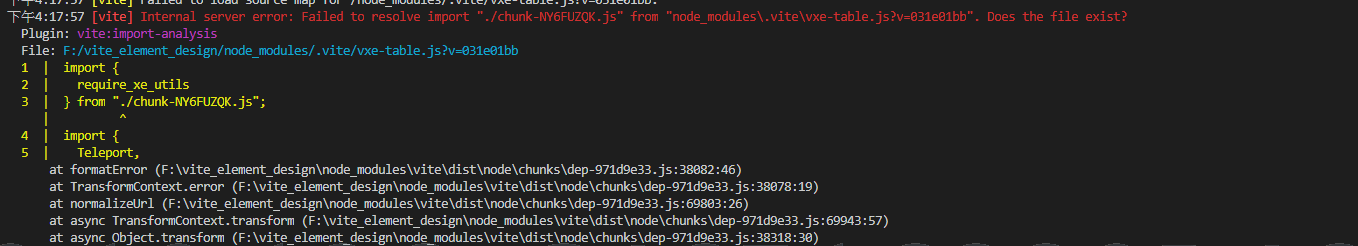 vite 初始化运行时 会出现require_xe_utils 报错 · Issue #1679 · x-extends/vxe-table · GitHub