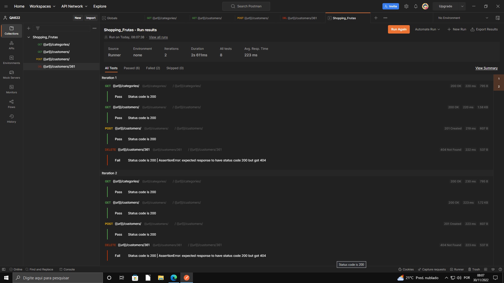 Github Sidnei2018 Postman Newman Automacao