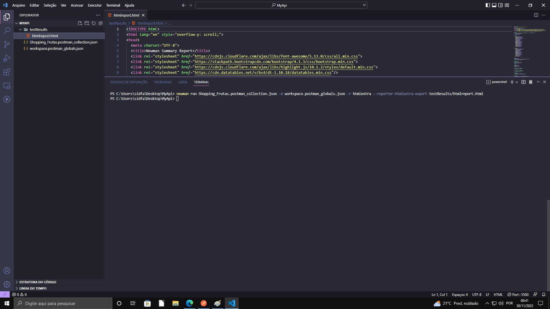 GitHub - Sidnei2018/Postman_Newman_Automacao