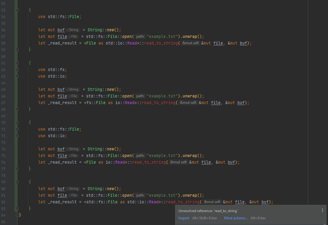 False-positive "unresolved reference" with · Issue #8287 · intellij-rust/intellij-rust · GitHub