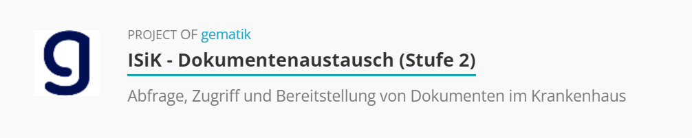 Projektname in Simplifier muss noch angepasst werden · Issue #115 · gematik/spec-ISiK ...