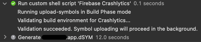 Build Warnings While Generating Dsym · Issue 9819 · Firebasefirebase Ios Sdk · Github