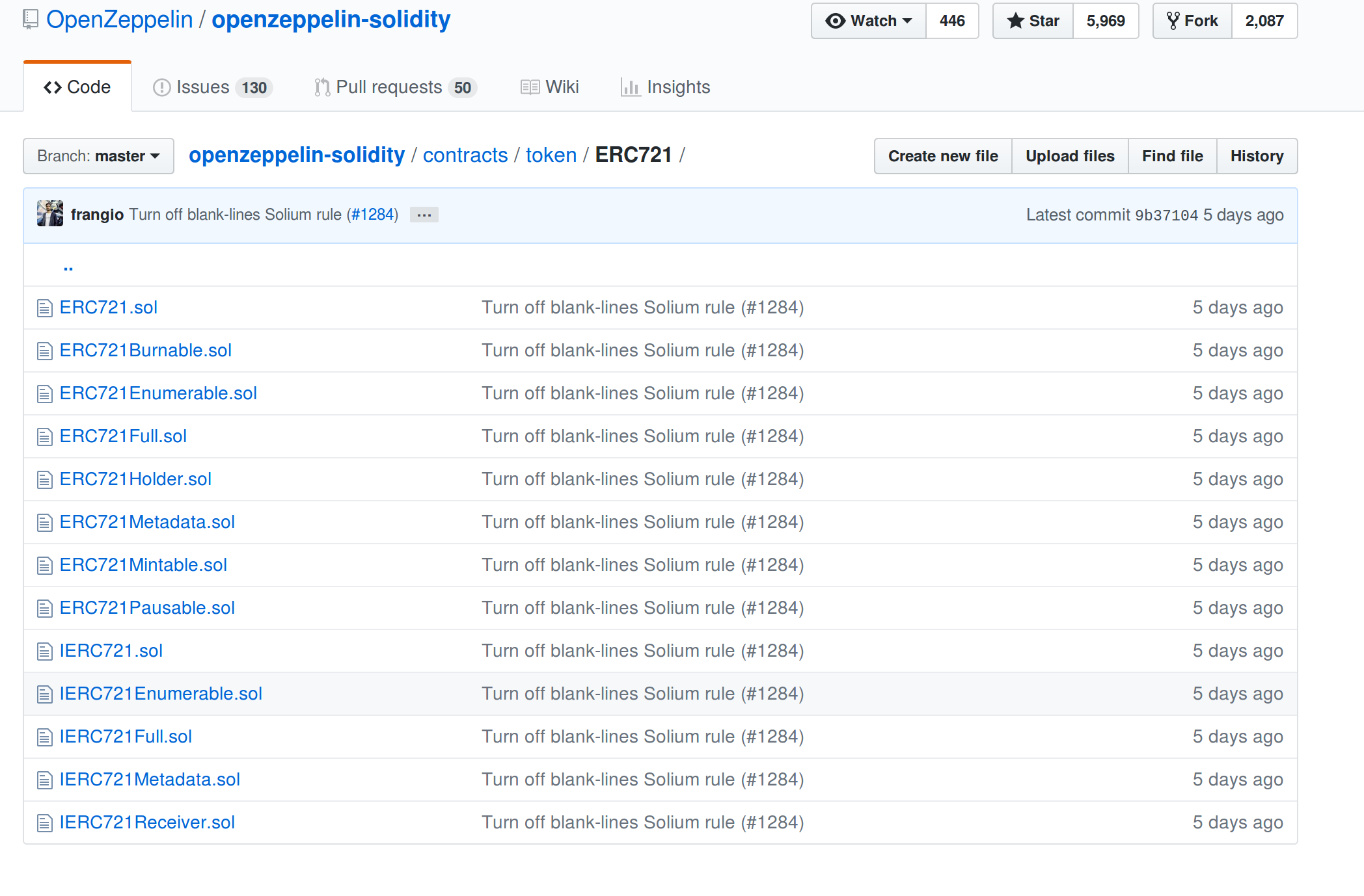Npm Module Openzeppelin Solidity Of Doesn T Have Erc721mintable Sol And Many More Files · Issue