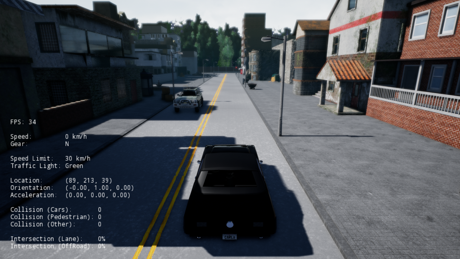 Traffic light and speed limit taking effect · Issue #544 · carla ...