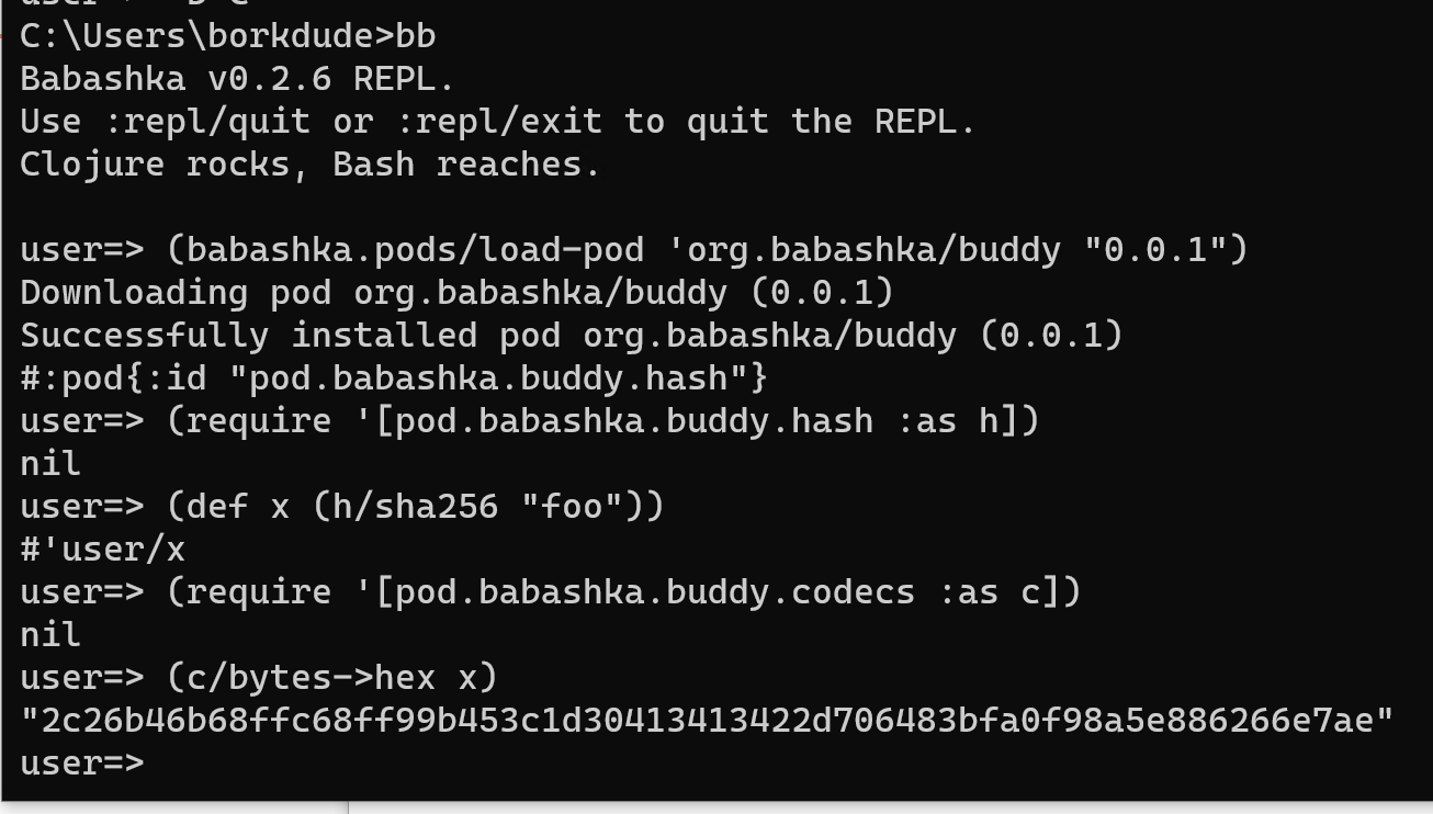 babashka.crypto / hmac · Issue #656 · babashka/babashka · GitHub