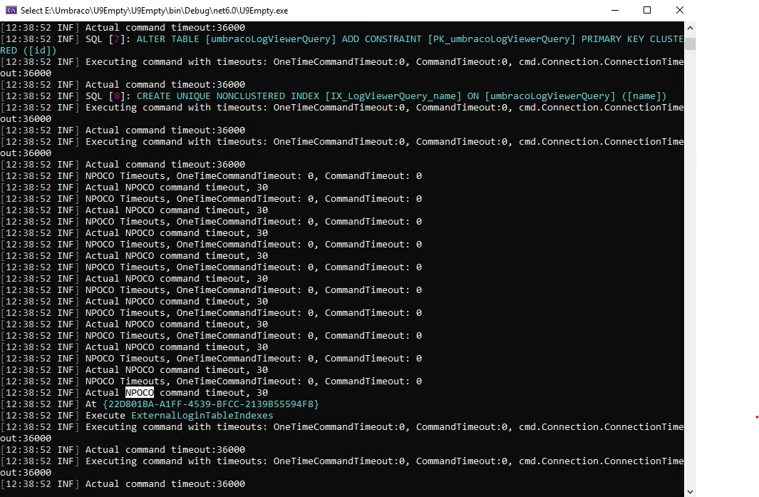 Migrations Timeout Not Adhering To Setting In Connectionstring · Issue 13354 · Umbraco Umbraco