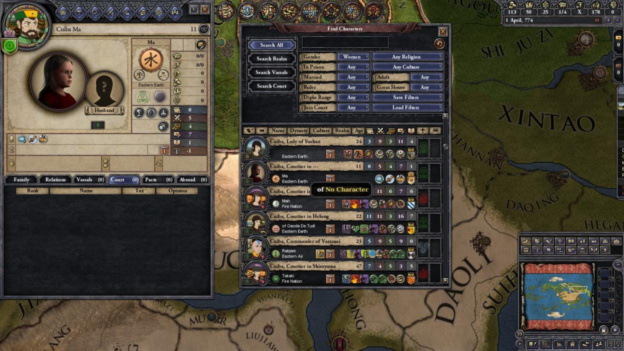 Some portraits used vanilla ck2 portraits · Issue #119 · Rystic/ATLA ...