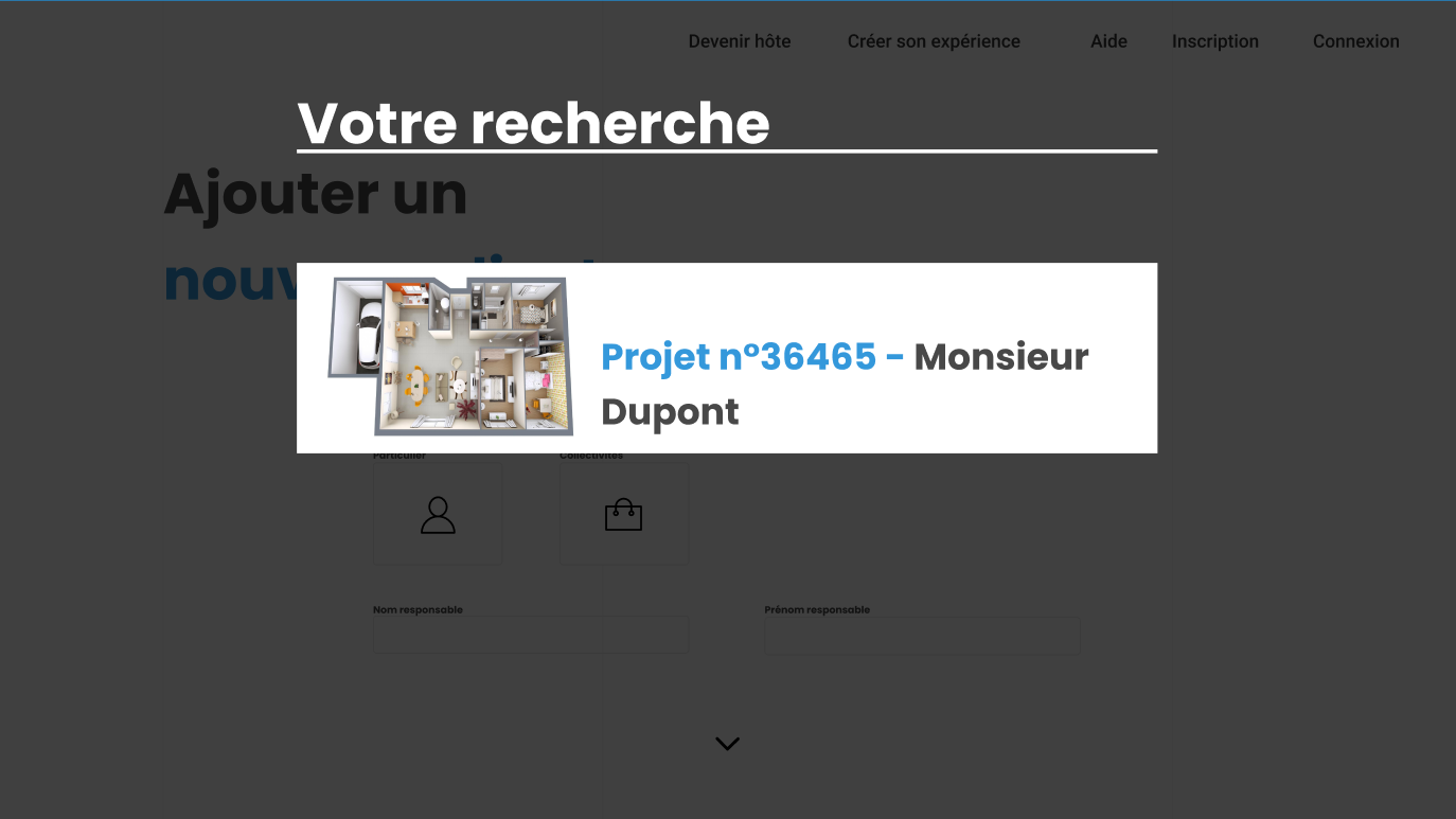 Feature : Search by project · Issue #8 · GroupeNRM/Madera · GitHub