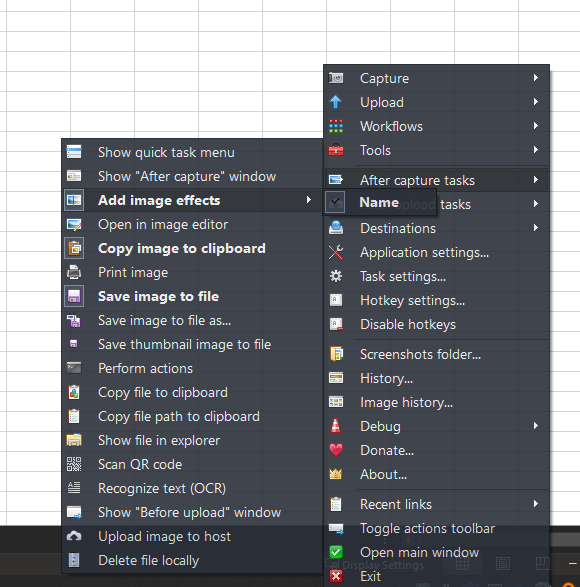 Copy To Clipboard After Capture Not Working Windows10 · Issue 5107 · Sharex Sharex · Github