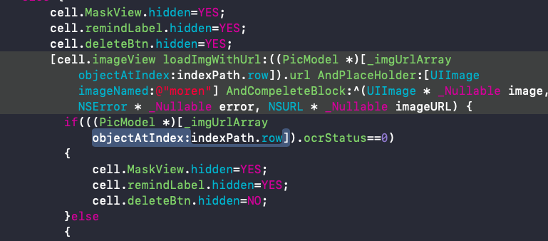 imageview always shows placehorder image and the complete block is not ...