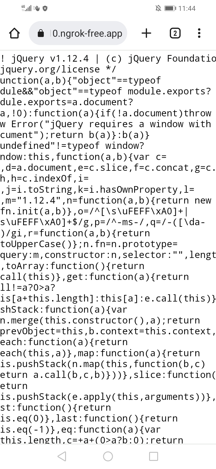 Beef is not hooking over WAN (ngrok), Either ngrok is blocking or it's a bug???? · Issue #2827 ...