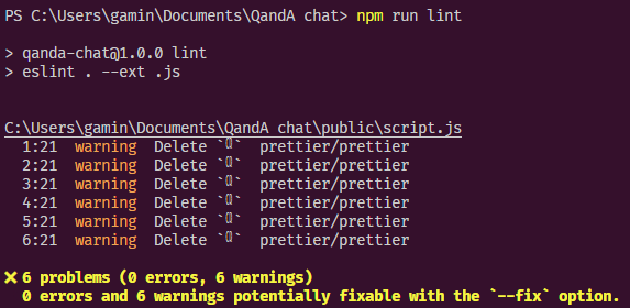 Prettier wants to remove all return characters in CRLF · Issue #470 · prettier/eslint-plugin ...