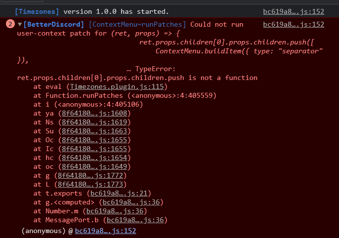 [bug] Timezones Do Not Work · Issue 18 · Thecommieaxolotl Betterdiscord Stuff · Github