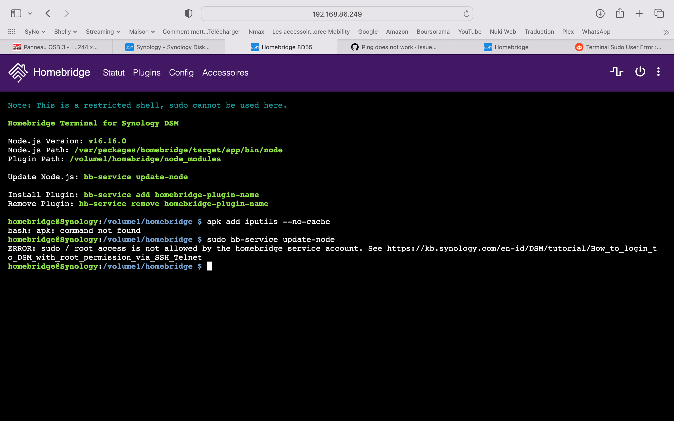 The Ping function on IP address · Issue #1436 · homebridge/homebridge-config-ui-x · GitHub