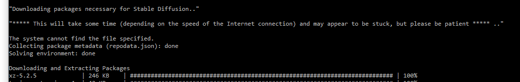 Various weird issues during the Windows installation · Issue #182 · easydiffusion/easydiffusion ...