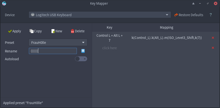 Using Control_L + Alt_L as modifiers requires a waiting time for key to ...