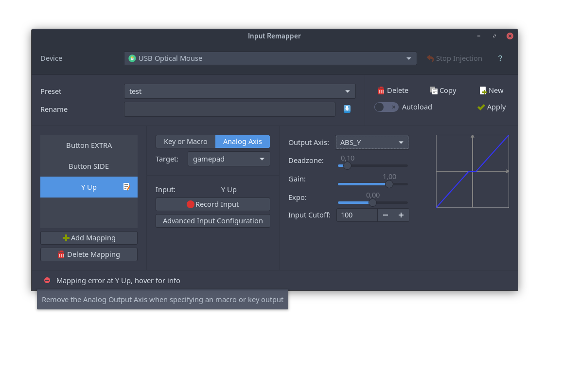 Unclear Error Messages Beta · Issue 468 · Sezanzebinput Remapper 