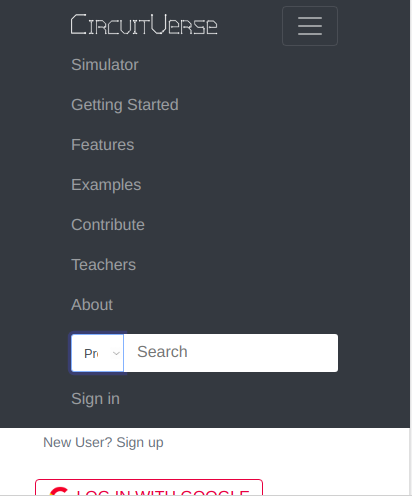 Fix search field in mobile view · Issue #551 · CircuitVerse/CircuitVerse · GitHub