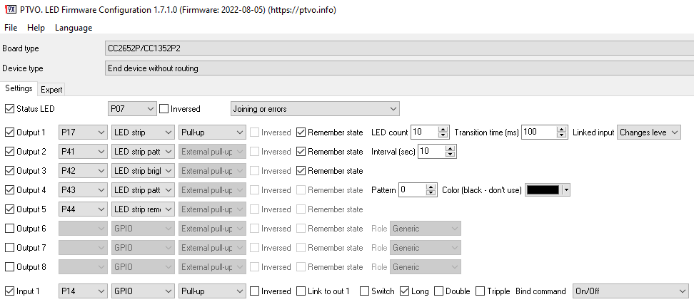 WS2812b · Issue #142 · ptvoinfo/zigbee-configurable-firmware · GitHub