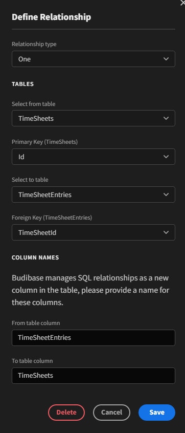 Column for Field from Relationship (MSSQL) · Budibase budibase · Discussion #5494 · GitHub