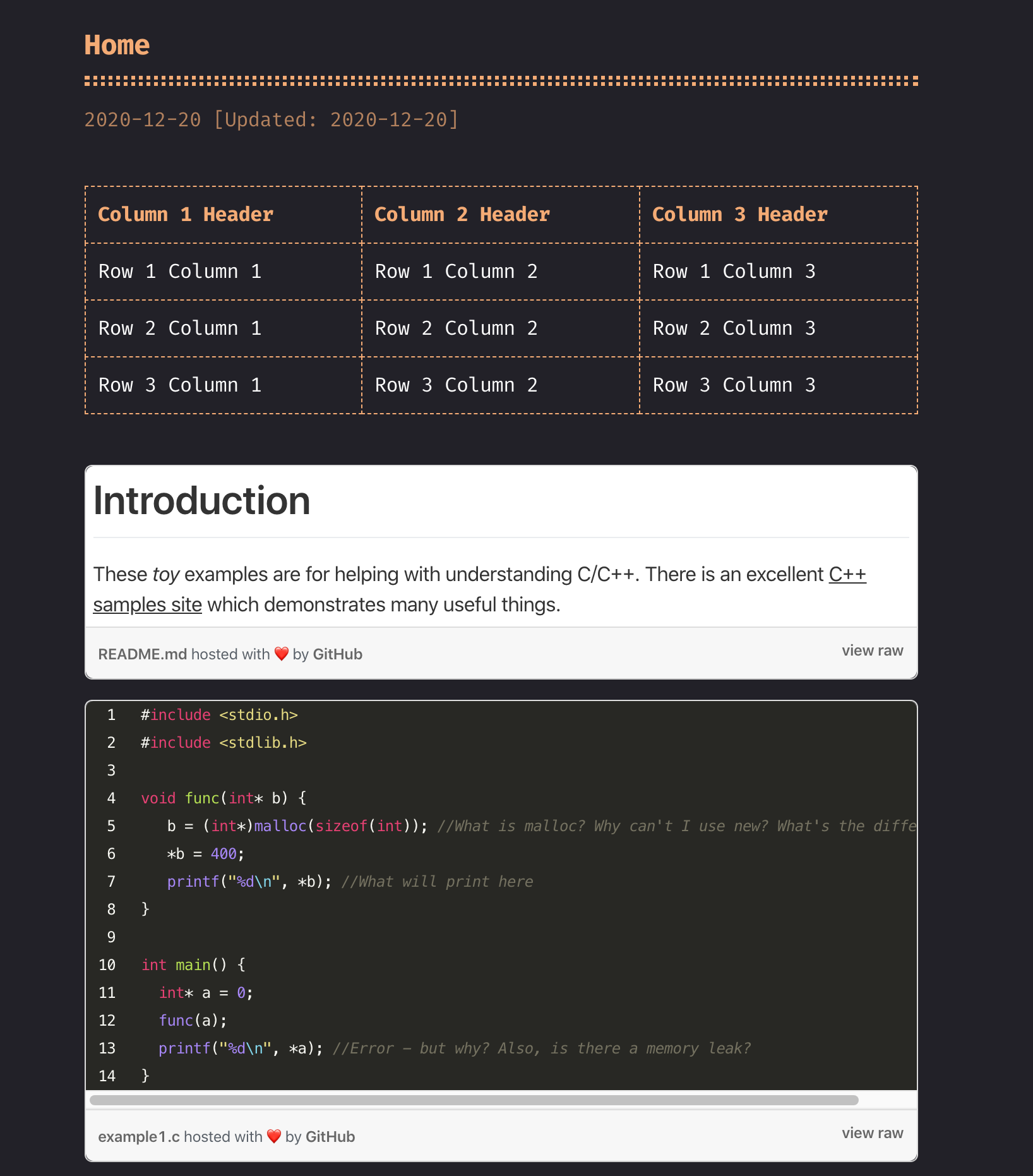 Issue With Gist Display · Issue #156 · panr/hugo-theme-terminal · GitHub