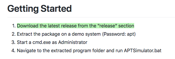 errors while running · Issue #7 · NextronSystems/APTSimulator · GitHub