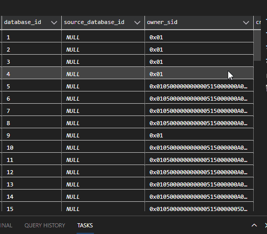 Query results grid scrollbar is extra long · Issue #17415 · microsoft/azuredatastudio · GitHub