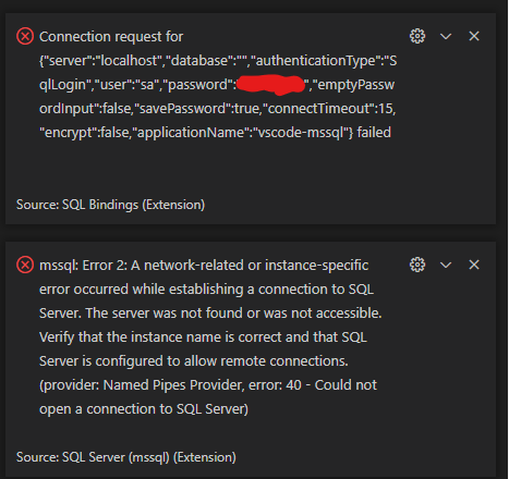 SQL Bindings connection errors are too verbose and duplicated · Issue ...