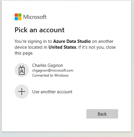 Device Code prompt asks to log in to ADS · Issue #17599 · microsoft/vscode-mssql · GitHub