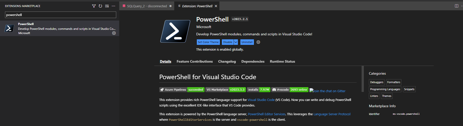 Provide Azure Data Studio vsix as release asset · Issue #4488 · PowerShell/vscode-powershell ...