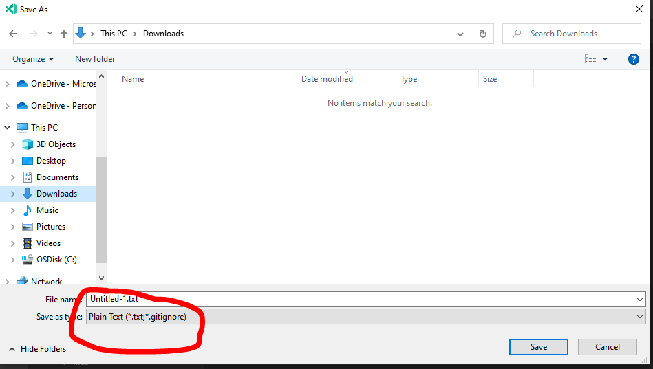 Saving Untitled File Always Defaults To Txt · Issue 103704 · Microsoftvscode · Github