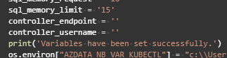 MIAA/PG Deployment notebooks don't have controller information filled in · Issue #12814 ...