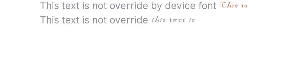 Android Device Overrides Font In The App · Issue 30515 · Facebookreact Native · Github 