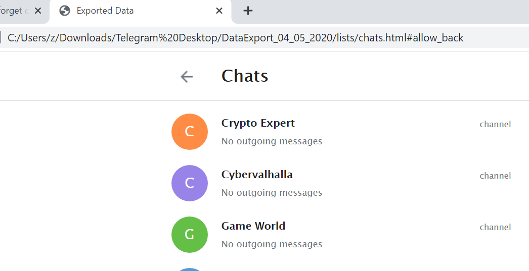 How do I make Telegram forget channels I left? · Issue #7800 ...