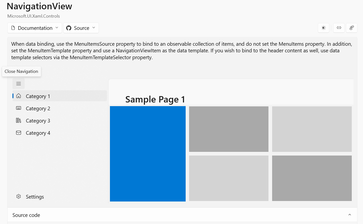 How to use NavigationView in maui like WinUI3? · dotnet maui · Discussion #15699 · GitHub