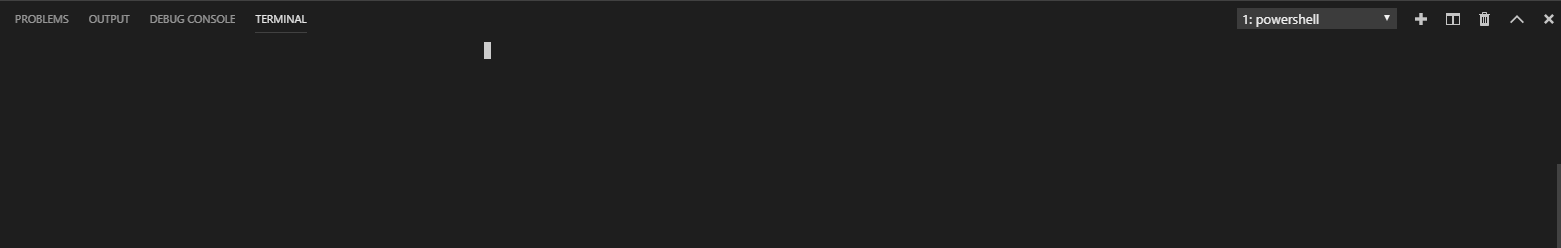Opening a terminal is blank · Issue #71542 · microsoft/vscode · GitHub