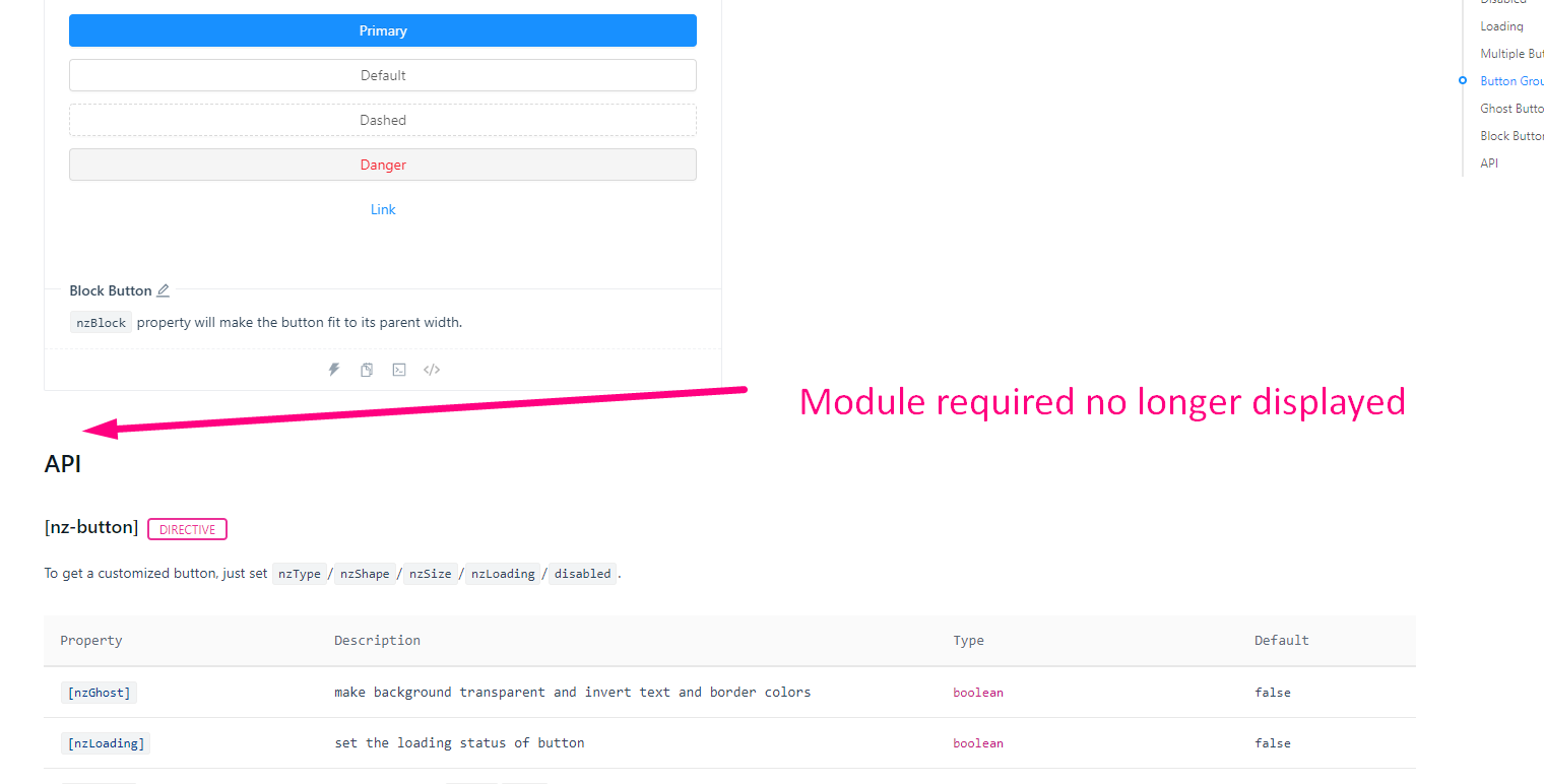 docs: Modules not listed any more · Issue #3737 · NG-ZORRO/ng-zorro-antd · GitHub